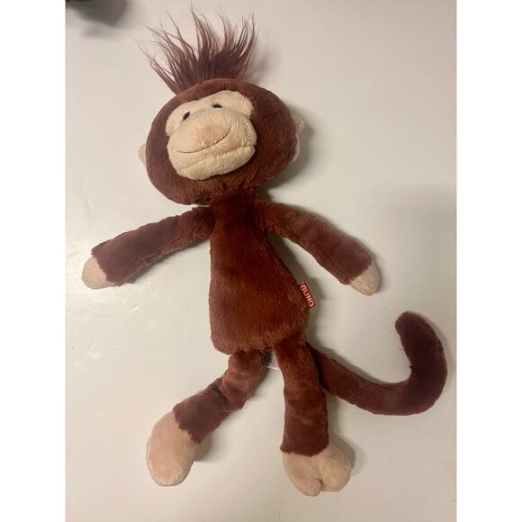 Gund | Toys | Gund Plush Toothpick Monkey Gabriel Lanky Floppy Arms Legs Brown 8 654279 | Poshmark